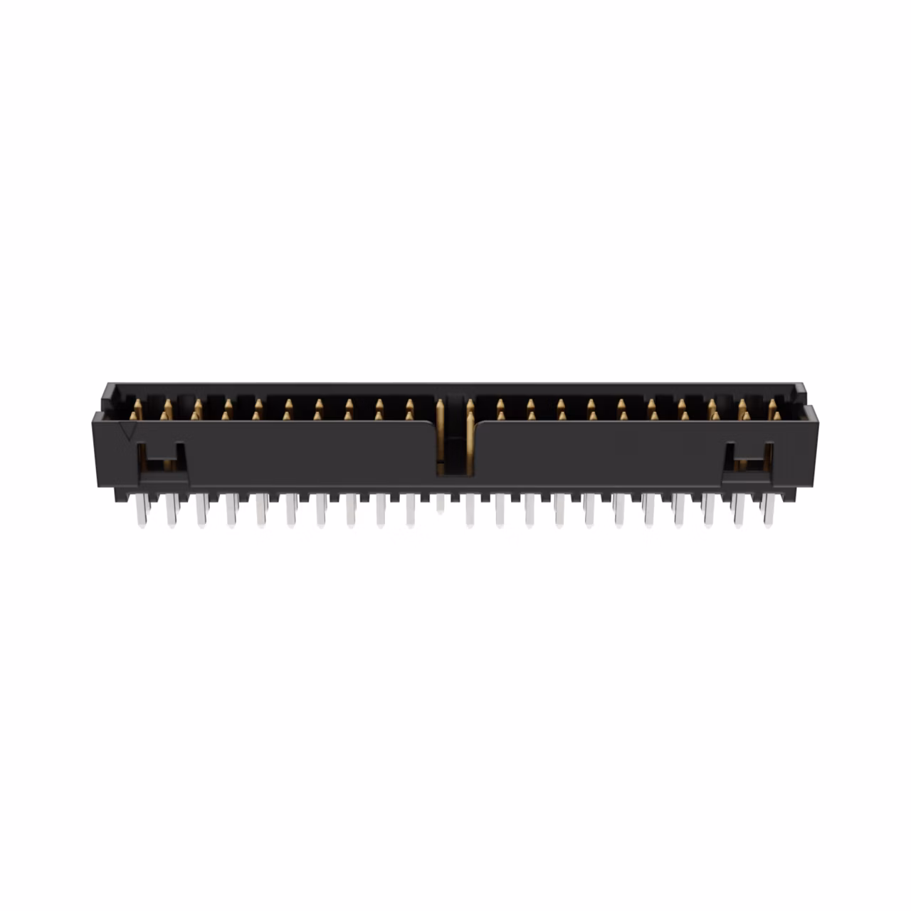2.00mm Pitch, Milli-Grid PCB Header, Dual Row, Vertical, Through Hole, Shrouded, 44 Circuits, Circuit 21 Voided, 0.38µm Gold (Au) Plating, 2.50mm Tail Length, Dual Side Slots, Dual Friction Locks, Center Polarization, Tube for sale