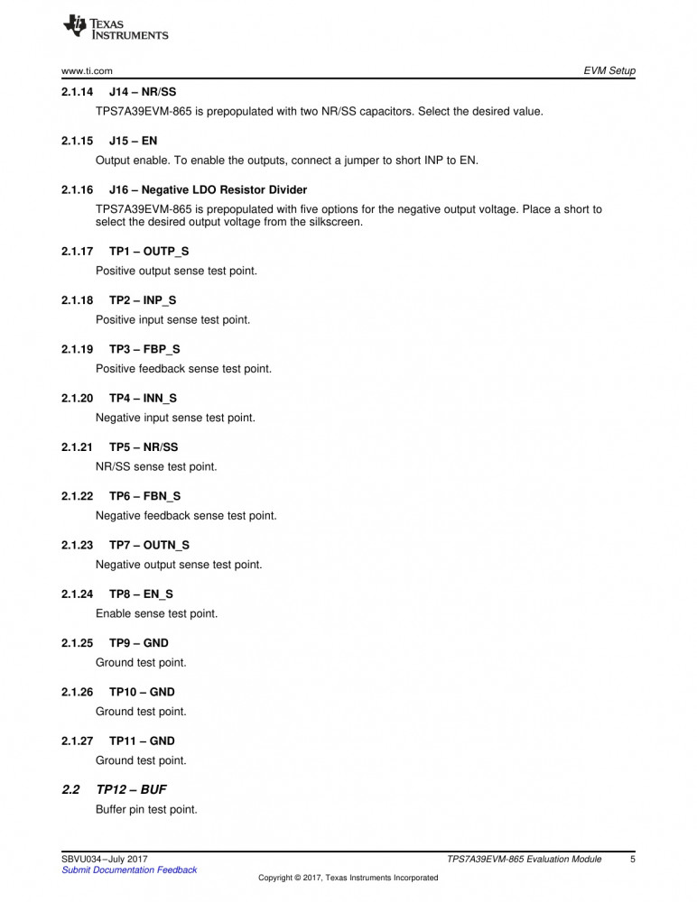 TPS7A39EVM-865 document page 5
