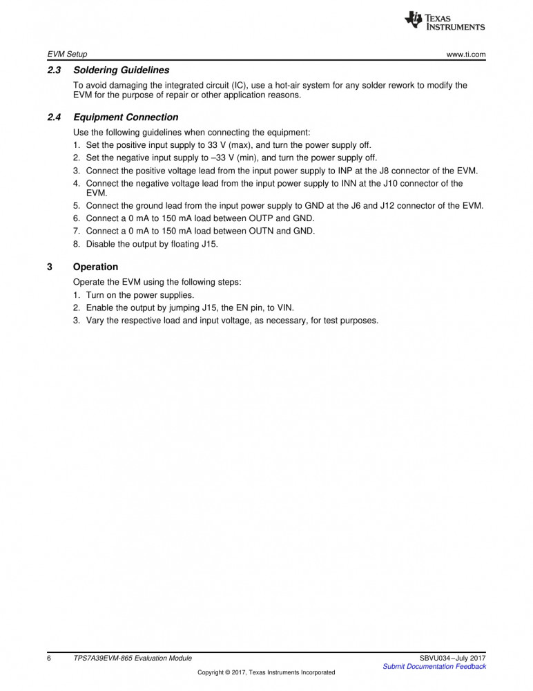 TPS7A39EVM-865 document page 6