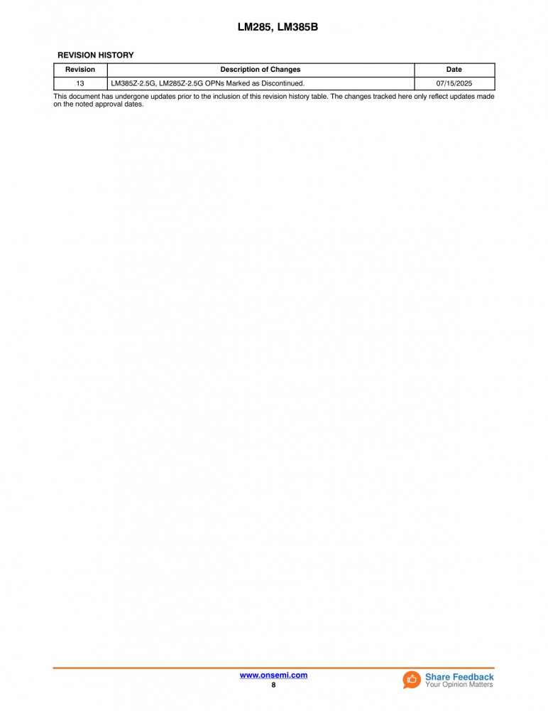 LM385B datasheet page 8