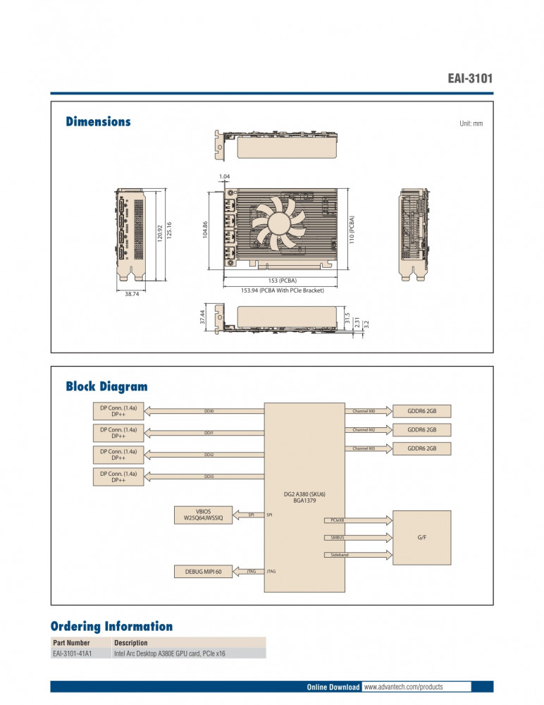 EAI-3101 product documentation, page 2