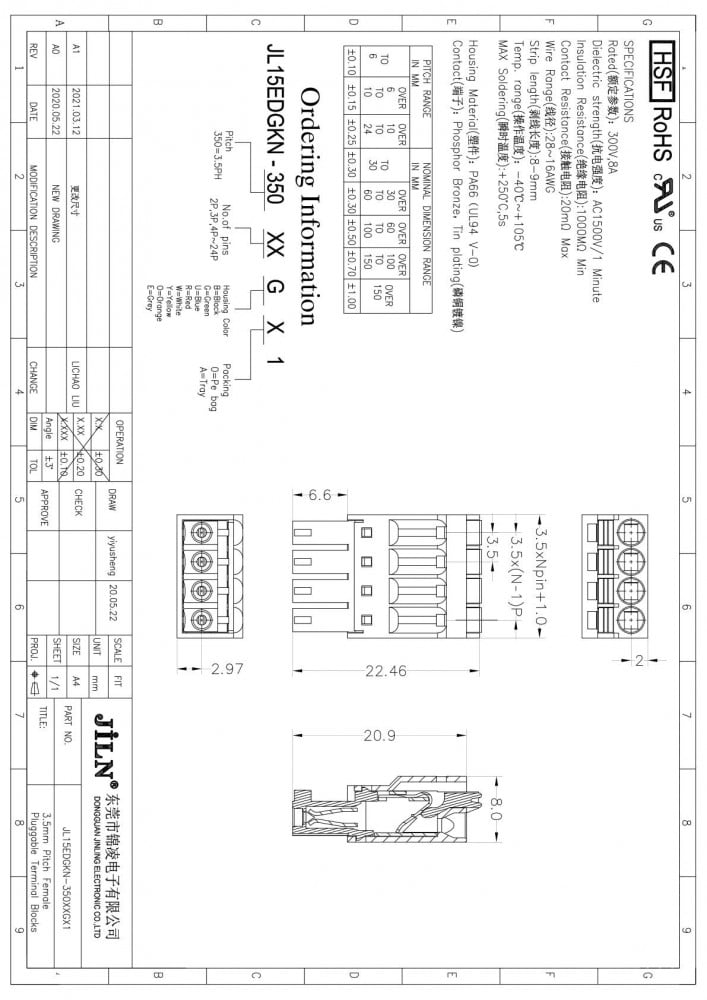 JL15EDGKN-35006G01 technical drawing