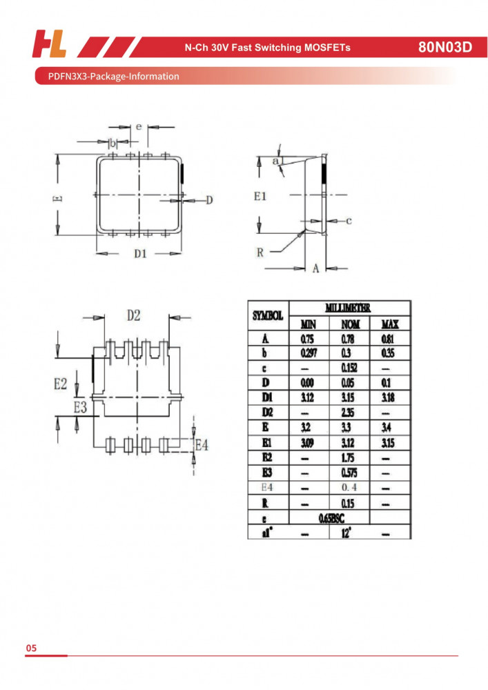80N03D technical document page 5