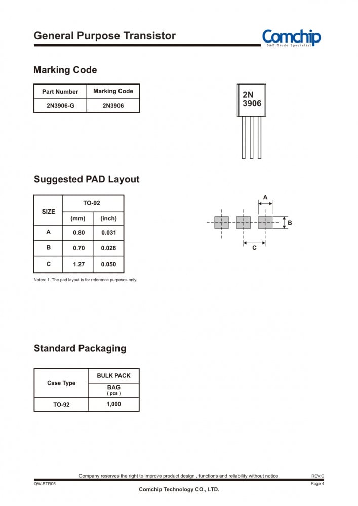 2N3906-G datasheet page 4