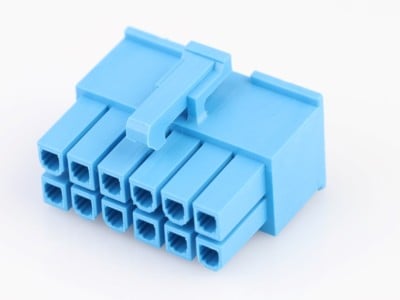 Mini-Fit BMI Header, Compliant Pin Interface, Dual Row, Vertical, 8 Circuits, 6.25mm Tail Length, Tin (Sn) Plating