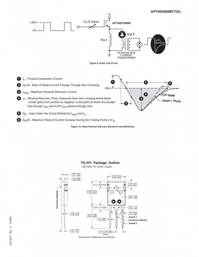 APT40DQ60BCTG datasheet page 4