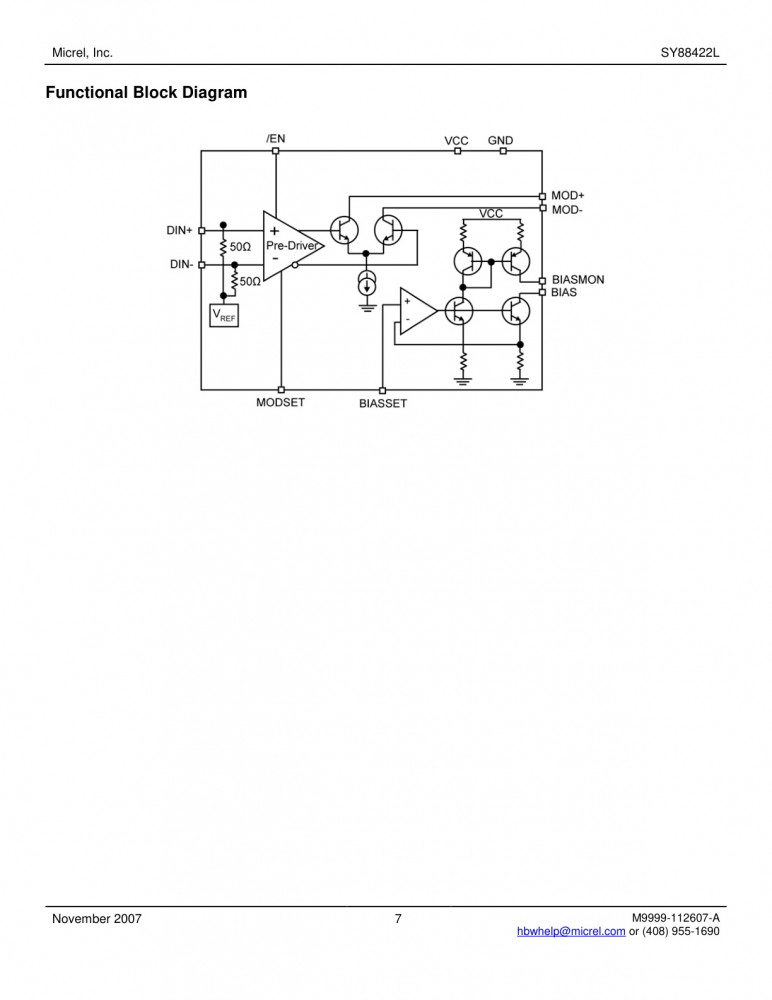 SY88422LMG datasheet page 7