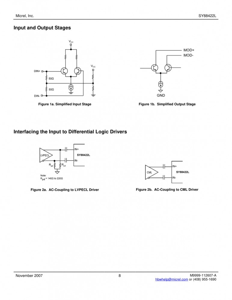 SY88422LMG datasheet page 8