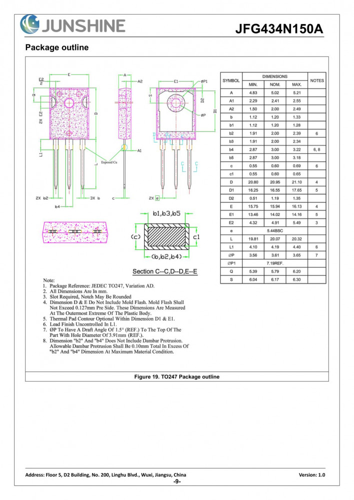 JFG434N150A datasheet page 9
