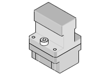 Press-In Tool for 12.5 Gbps Edge Card Connector