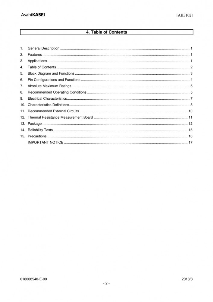 AKM current sensor document page 2
