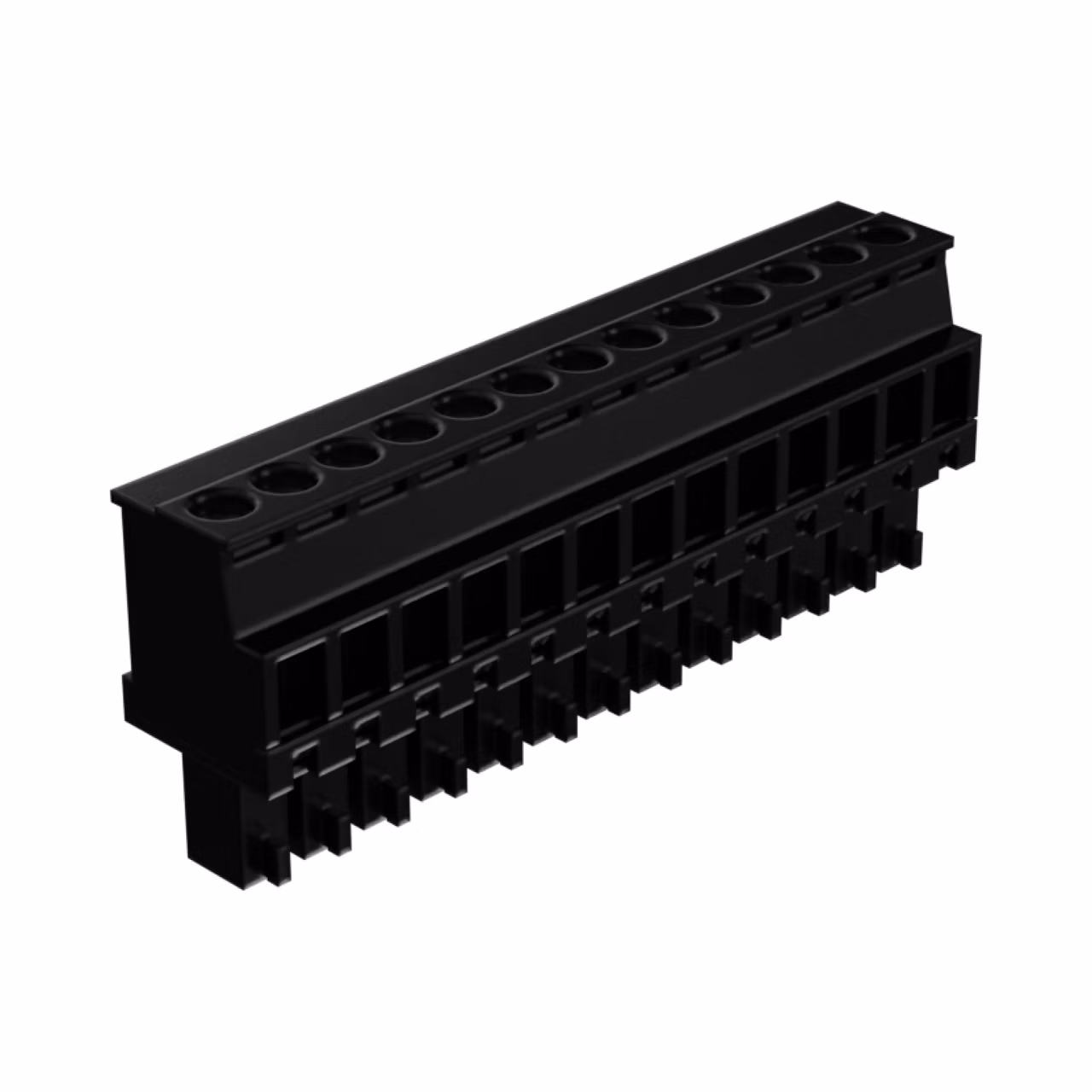 3.81mm Pitch Eurostyle Vertical Plug, Front Wire Entry, 13 Circuits for sale
