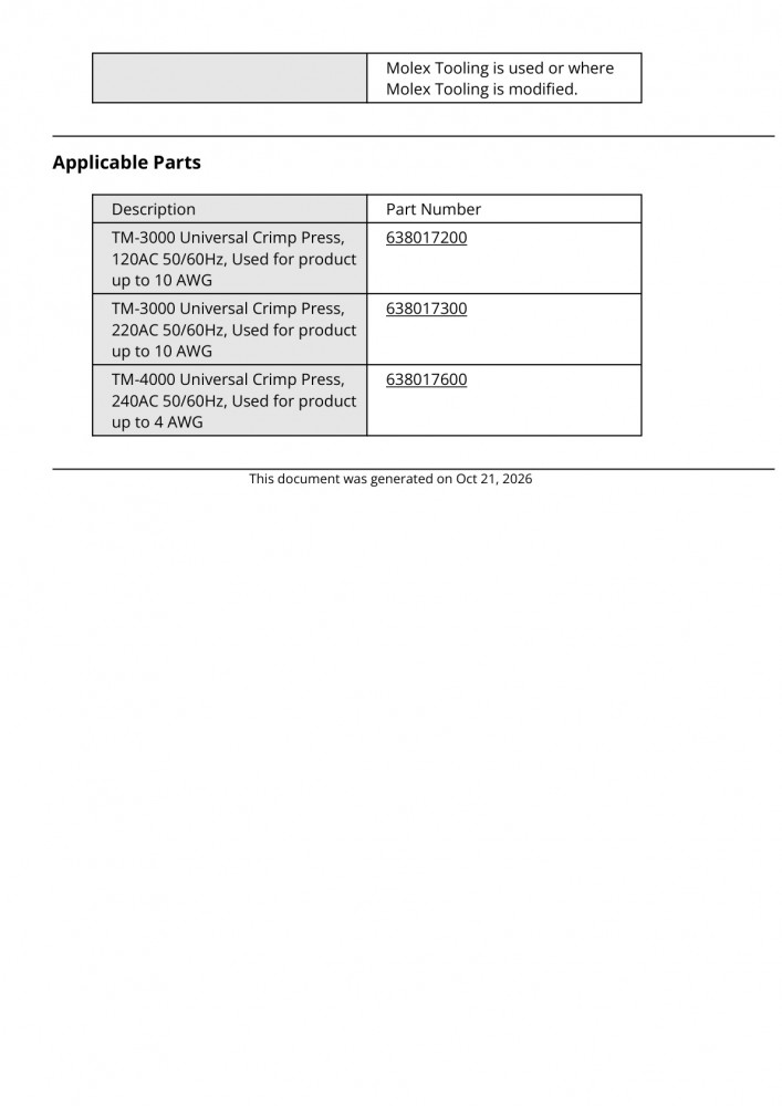 Crimp Force Monitor document image, page 3