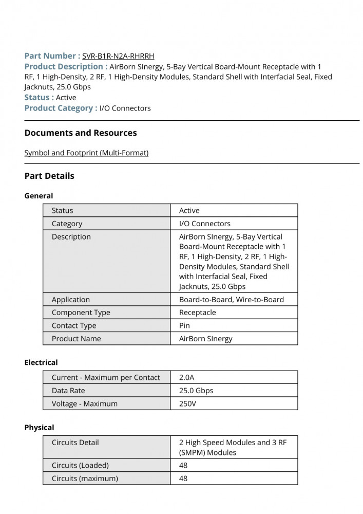 SVR-B1R-N2A-RHRRH technical document image, page 1