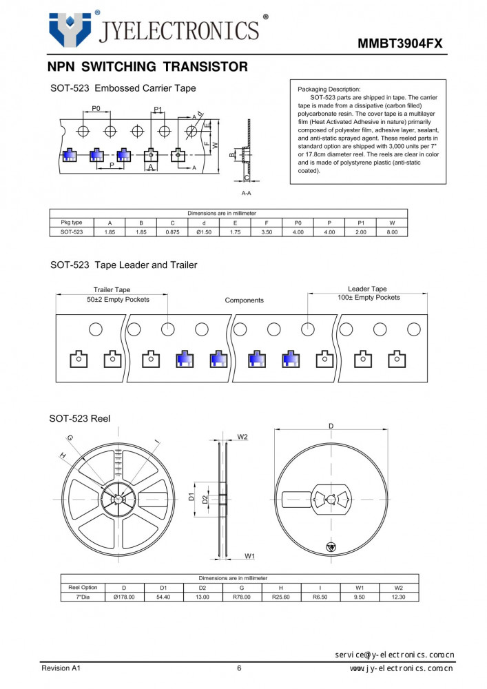 MMBT3904FX datasheet page 6