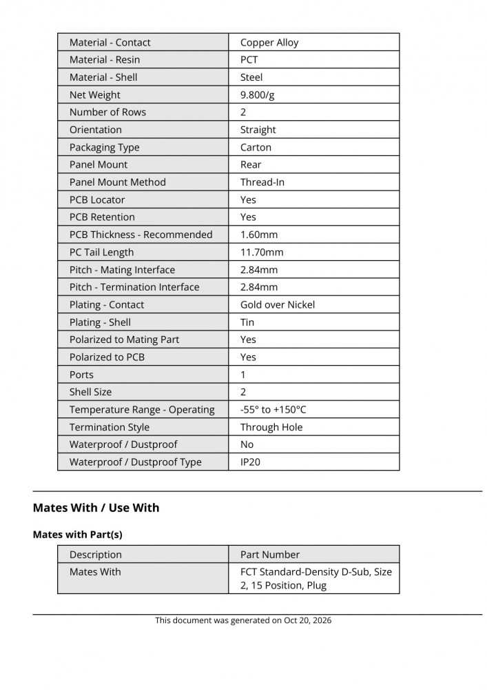 MOLEX 1731090240 document image, page 3