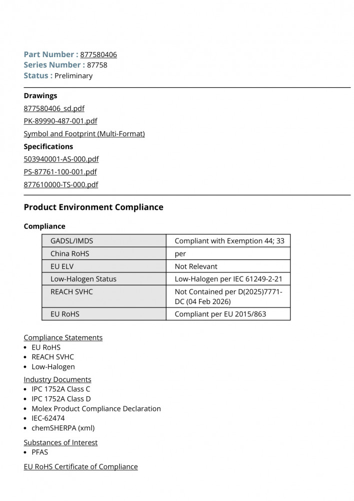 877580406 technical document page 1