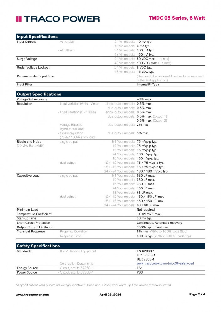 TMDC 06 technical document page 2