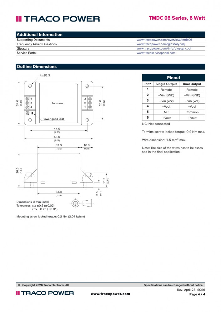 TMDC 06 technical document page 4