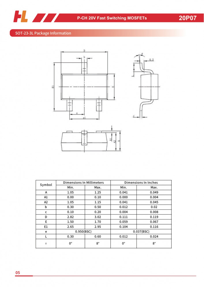 20P07 datasheet page 5