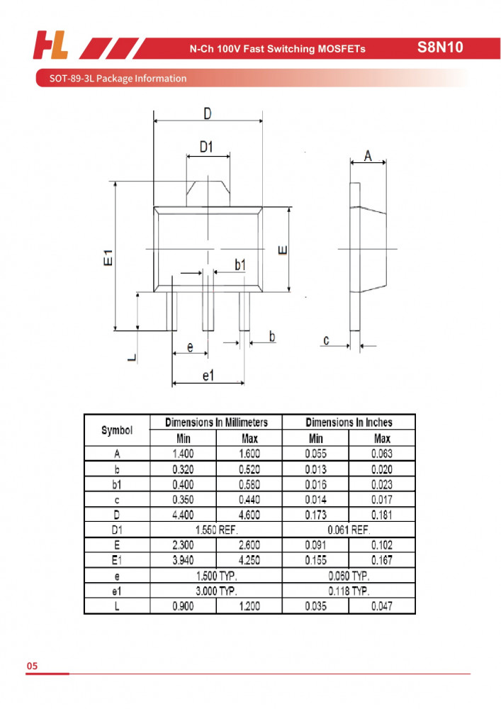 S8N10 datasheet page 5