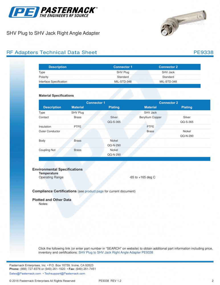 PE9338 technical document page 2