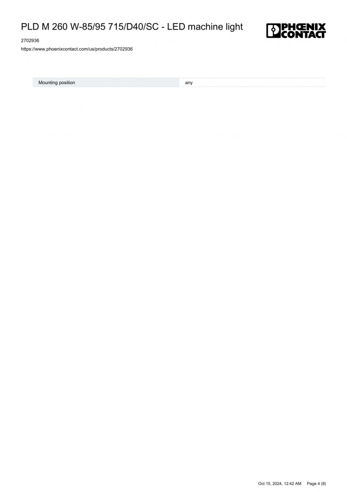 Phoenix Contact 2702936 technical document page 4