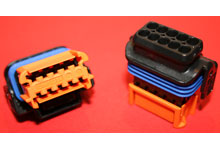 NSCC single part Non Sealed, 1.50mm, Male Housing, 10 Circuits, Dual Row, Black