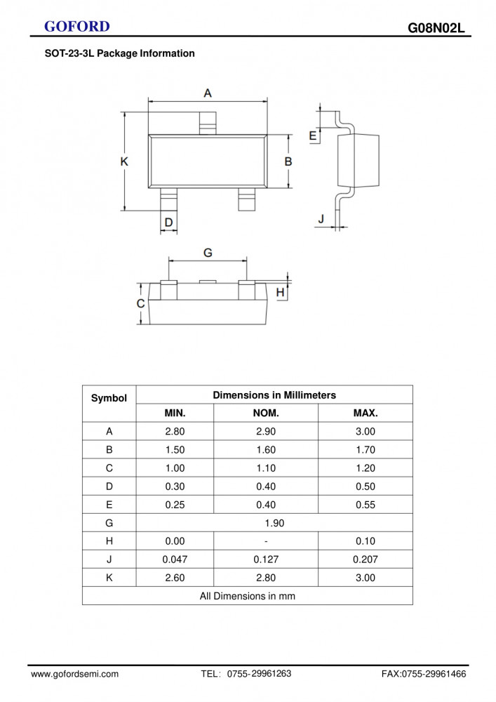 G08N02L datasheet page 6