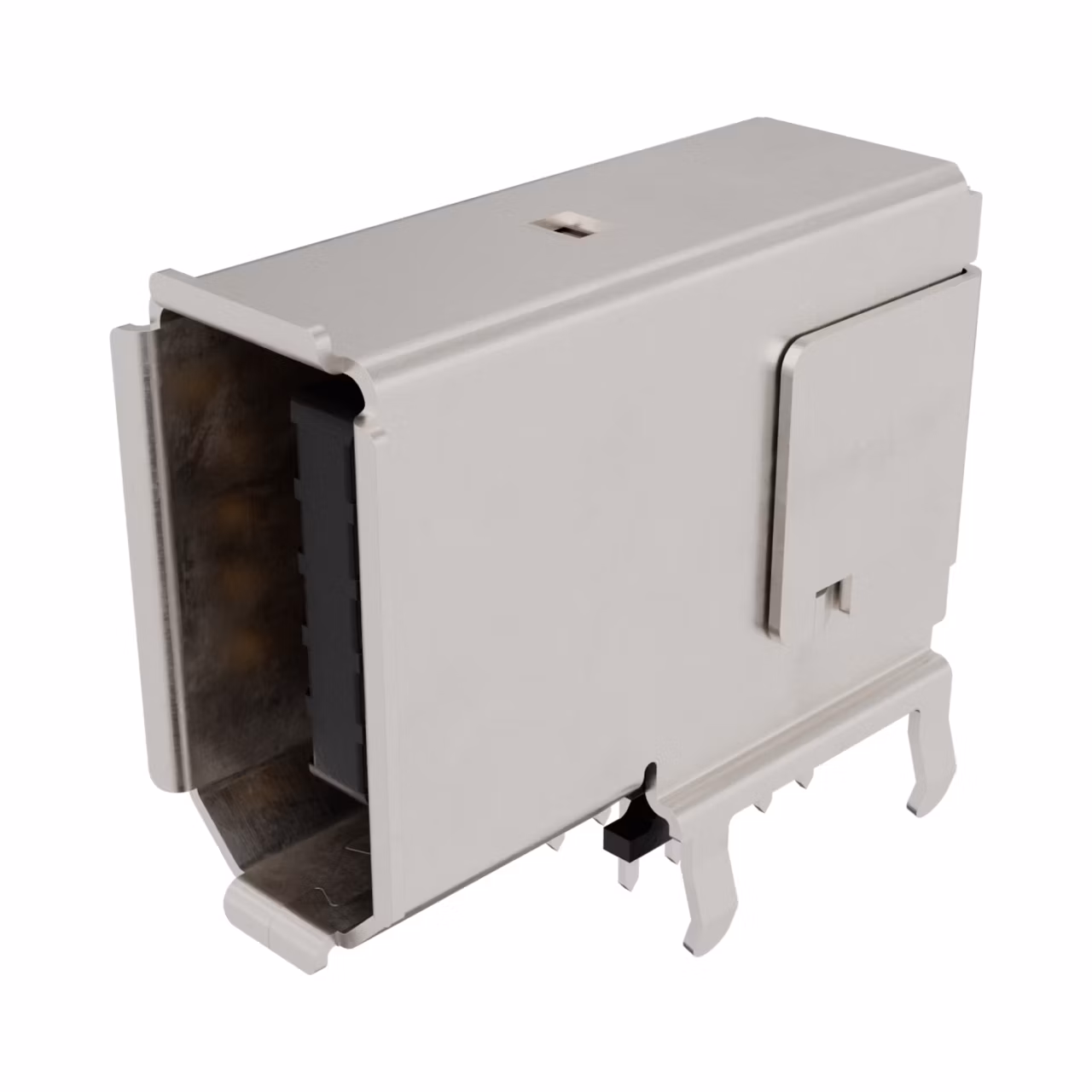 2.00mm Pitch I/O PCB Receptacle, Upright-Style, Phosphor Bronze Shell, 10 Circuits for sale