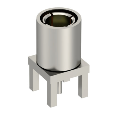 SLB / STRAIGHT PLUG RECEPTACLE FEMALE NICKEL FLOAT MOUNT/BLIND MATE for sale