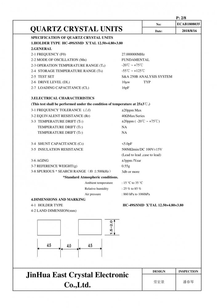 C27000H125 specification page 3