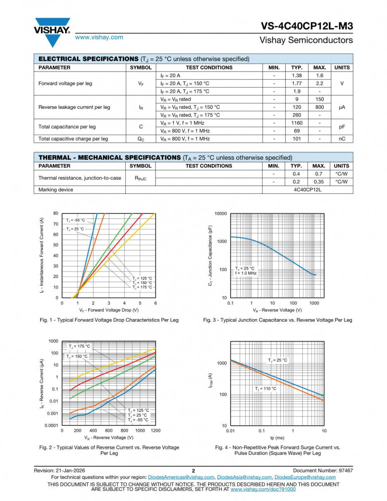Vishay VS-4C40CP12L-M3 document page 2