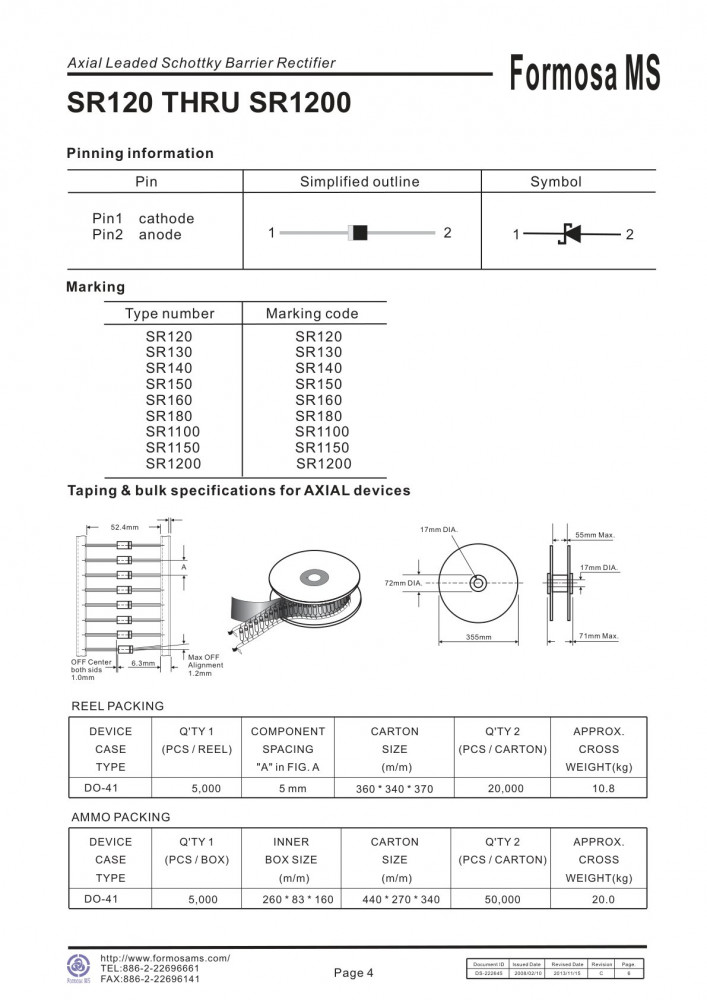 FMS SR1150 datasheet page 4