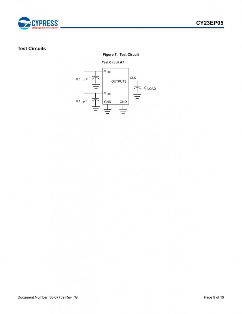 CY23EP05 datasheet page 9