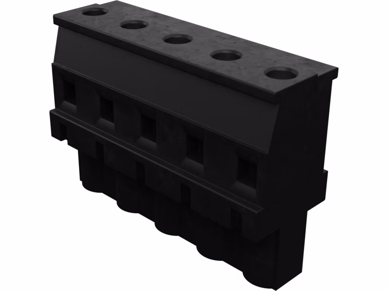 7.50mm Beau Eurostyle Pluggable Terminal Block, 90° Wire Entry, 5 Circuits for sale