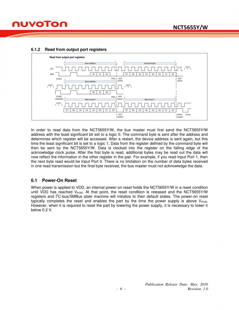 NCT5655Y datasheet page 10