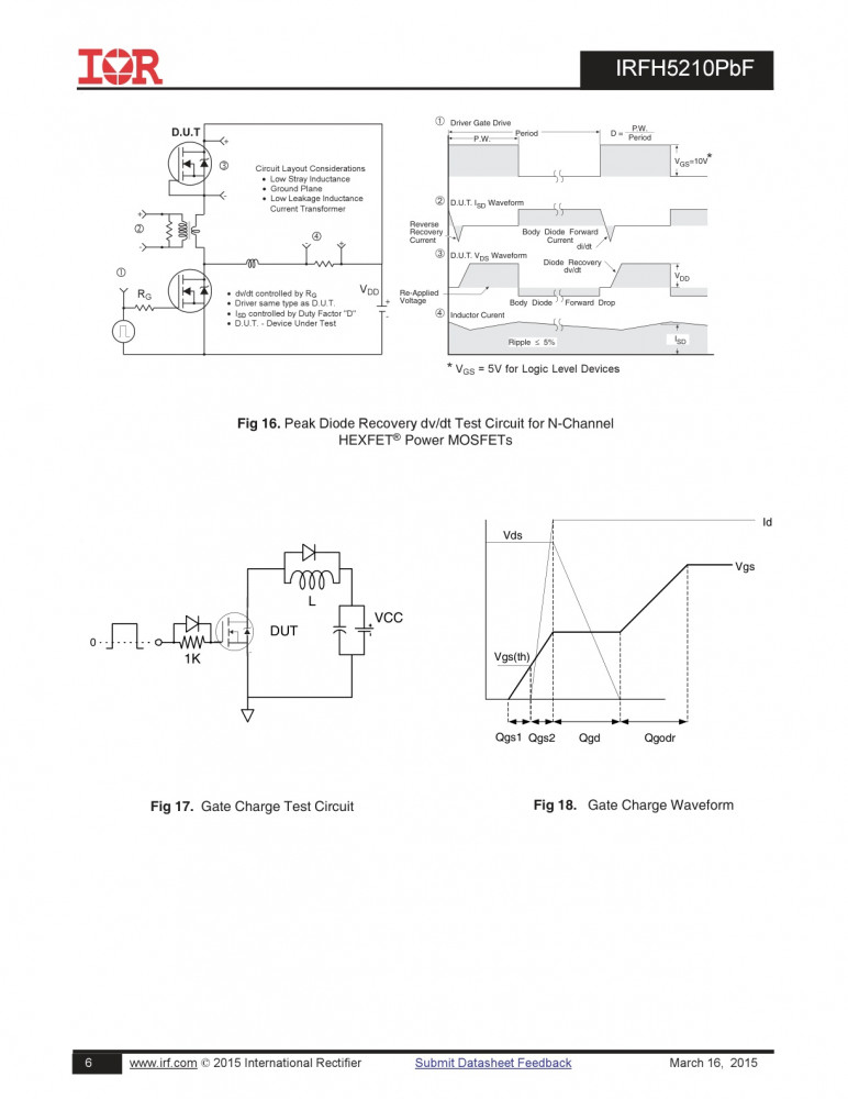 IRFH5210TRPBF datasheet page 6