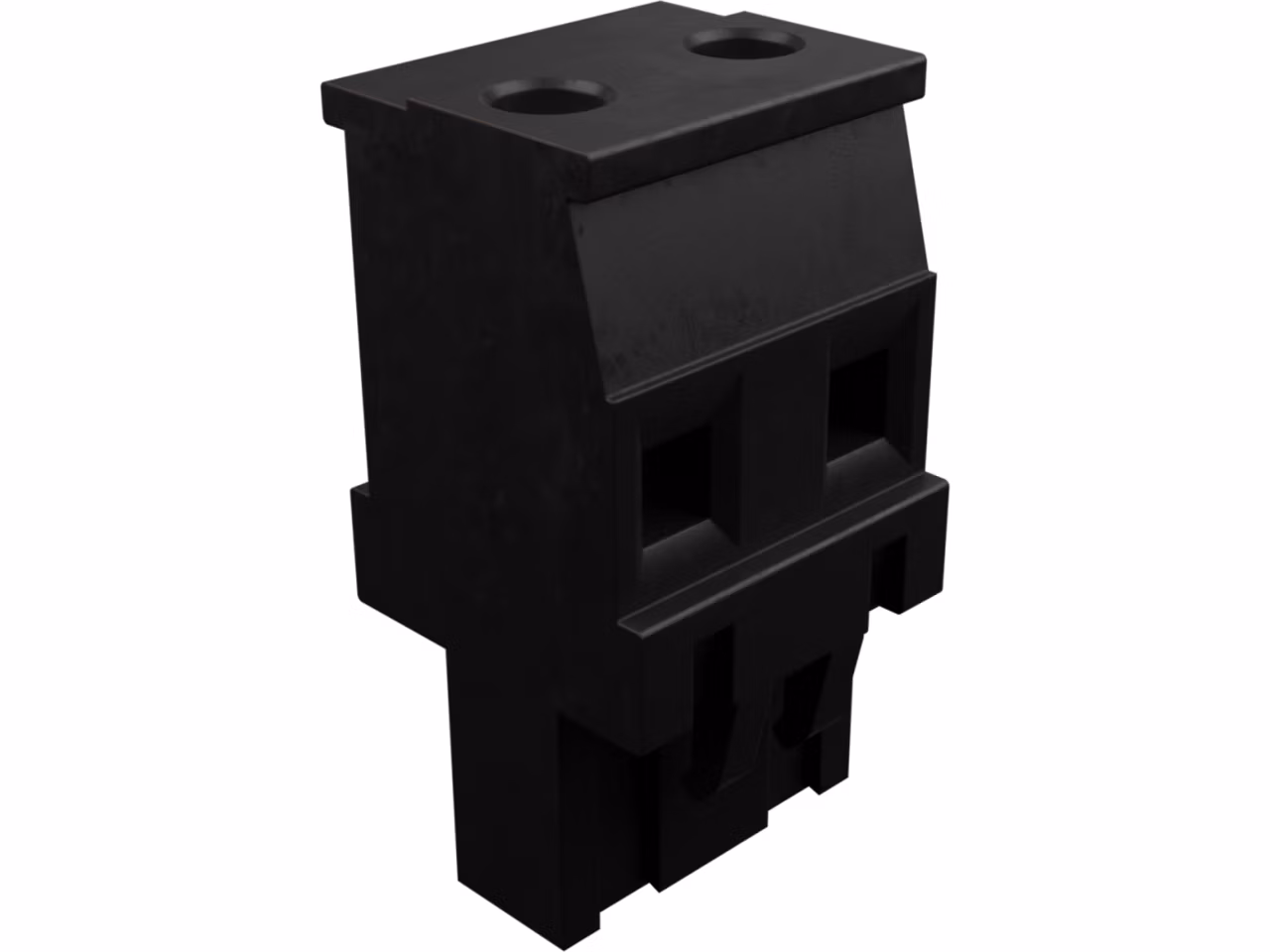 7.50mm Beau Eurostyle Pluggable Terminal Block, 270° Wire Entry, 2 Circuits for sale
