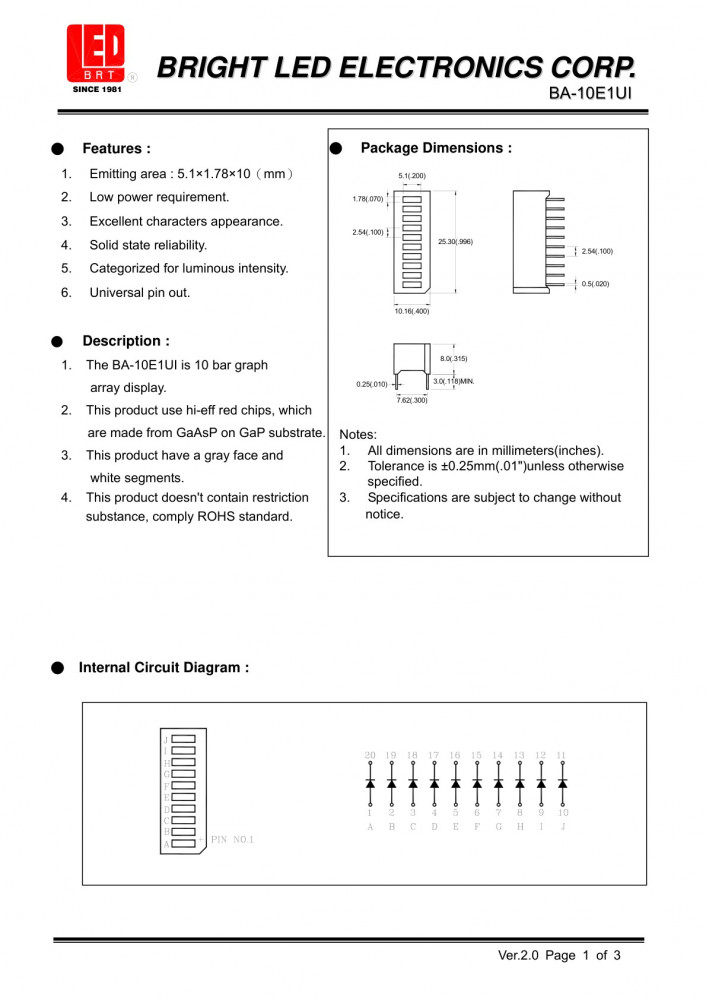 BA-10E1UI technical document page 1
