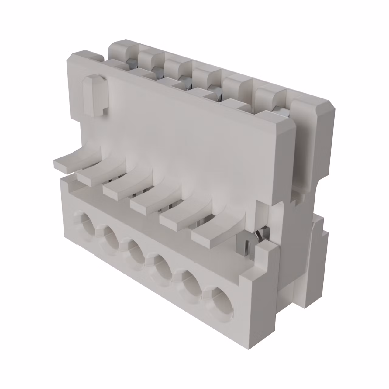 Appli-Mate RAST 2.5 IDT Housing, 2.50mm Pitch, Direct/Indirect, Female, 6 Circuits, Position Keys A, C, D, E, F and G Removed, Voided Circuit 5 for sale