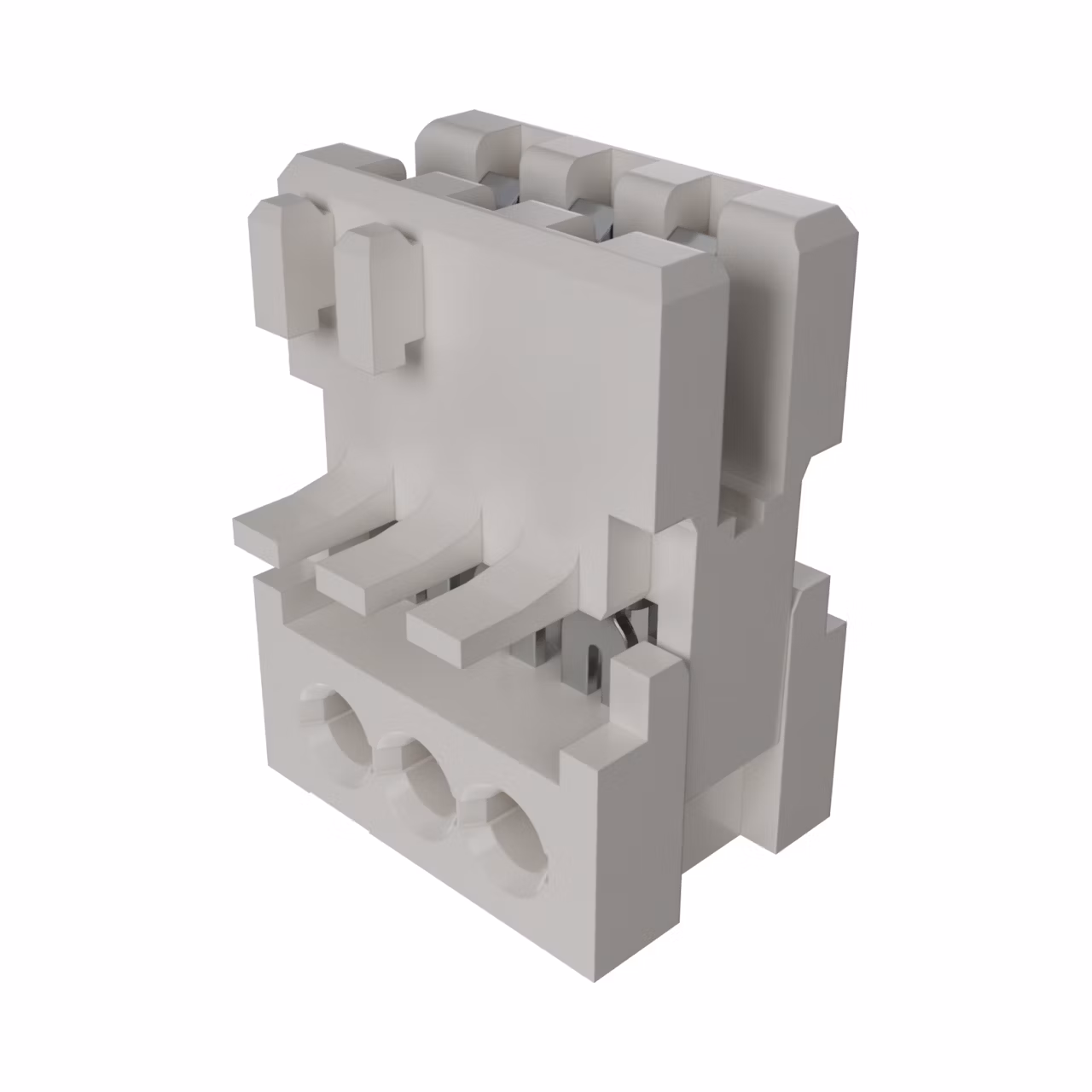 Appli-Mate RAST 2.5 IDT Housing, 2.50mm Pitch, Direct/Indirect, Female, 3 Circuits, Position Keys C and D Removed for sale