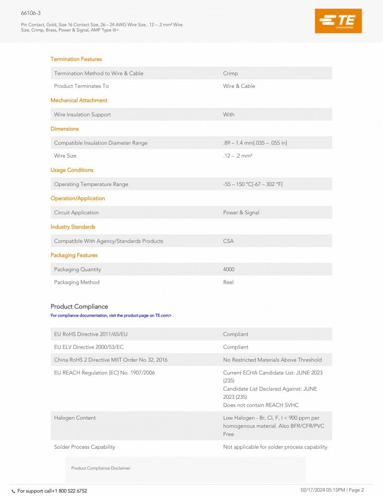 66106-3 product document page 2