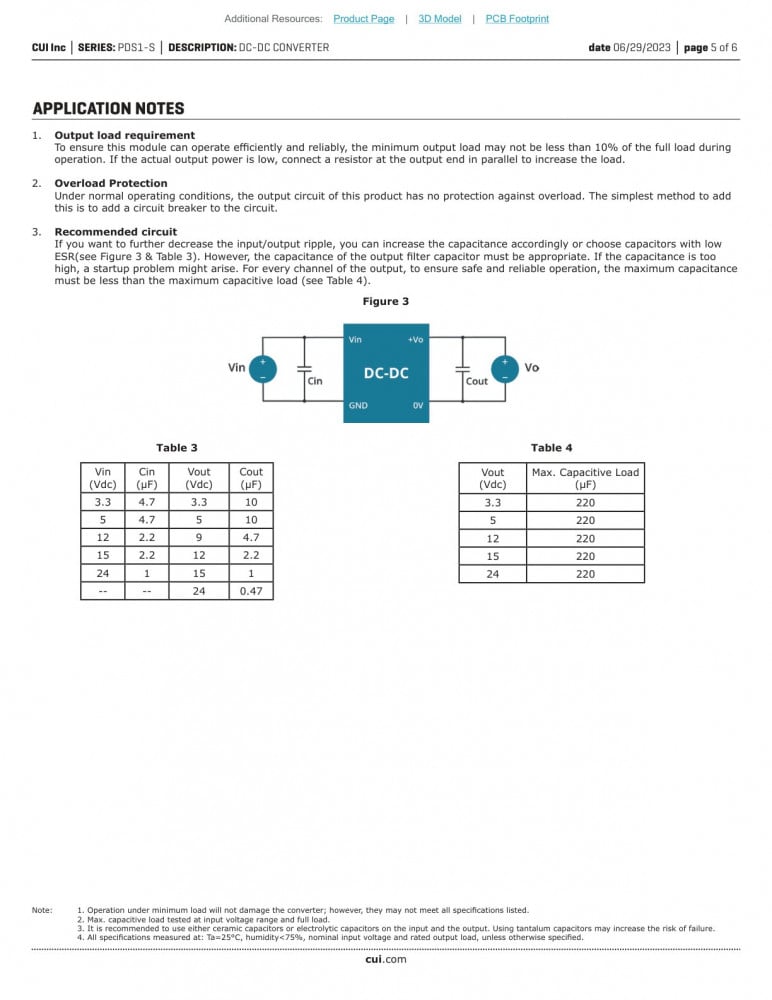 CUI PDS1-S datasheet page 5
