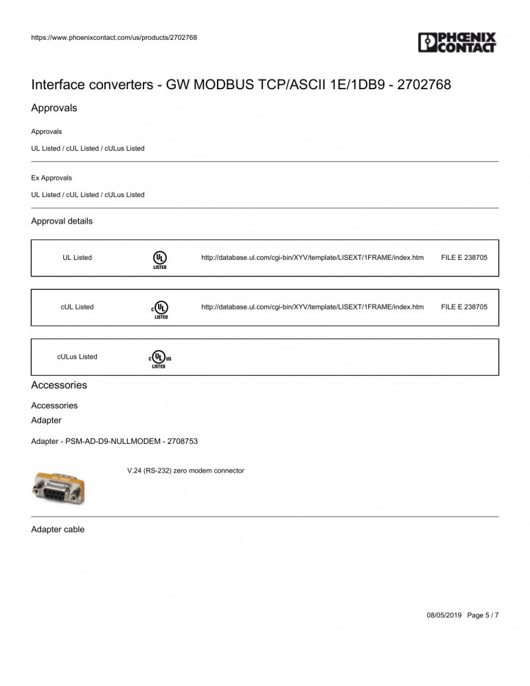 Product document page 5