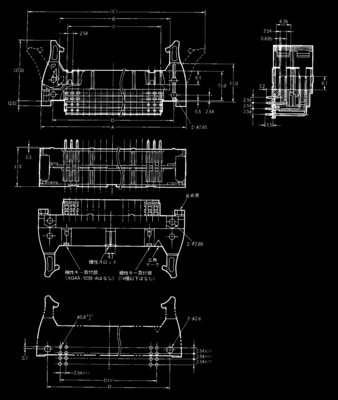 OMRON XG4M-1030-U FFC/FPC Flat Flexible Connector Housing for sale