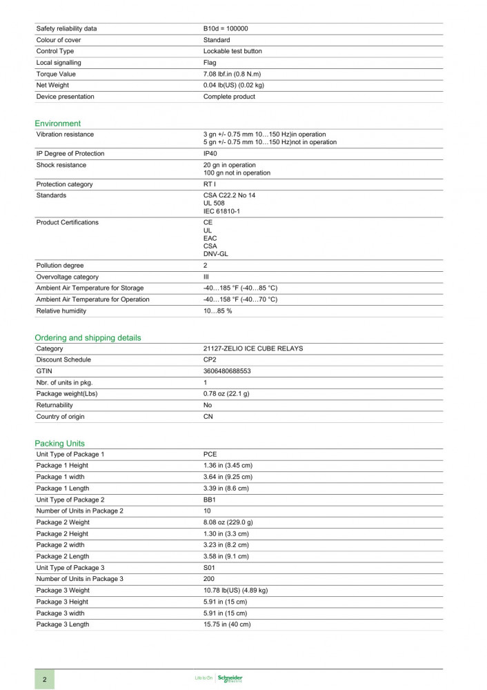 RXG11B7 technical document page 2