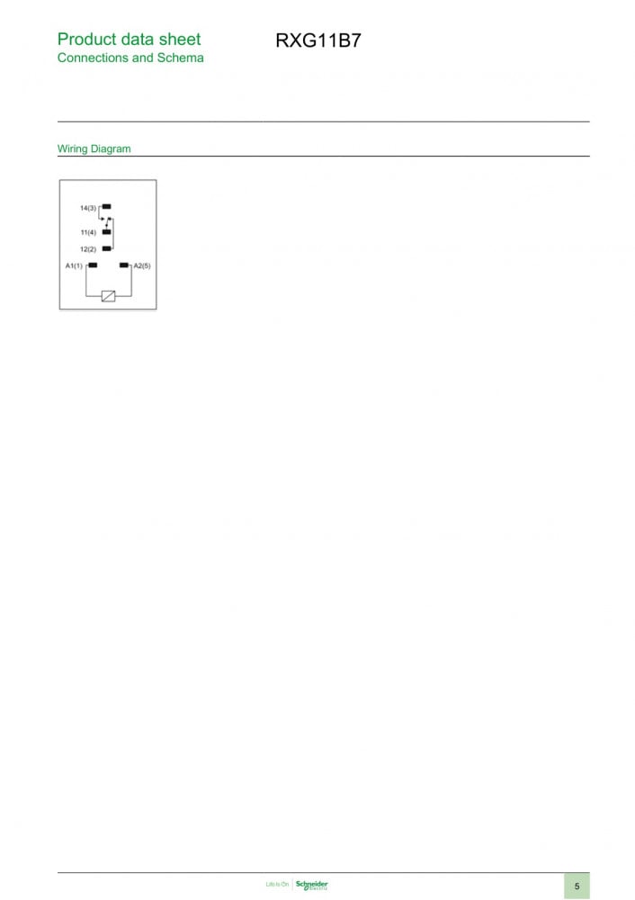 RXG11B7 technical document page 5