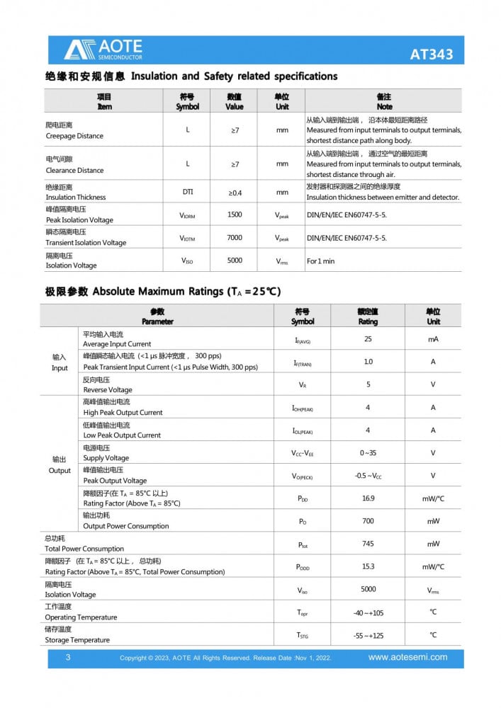 AT343 datasheet page 5