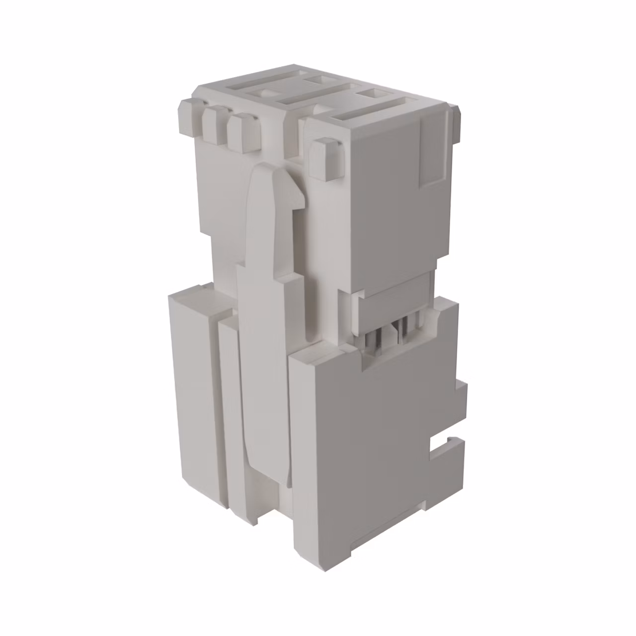 Appli-Mate RAST 5 IDT Housing, 5.00mm Pitch, Indirect, Female, 16 Amp, 3 Circuits, All Position and Code Keys, Latch Between Circuits 1 & 2 for sale